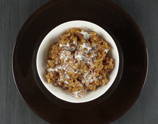 Coffee and Cream Risotto – A Gourmet Food Blog