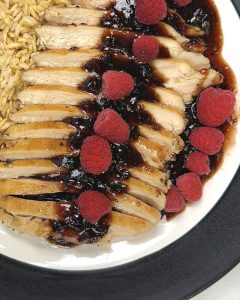 Rosemary Chicken with Raspberry Glaze – A Gourmet Food Blog