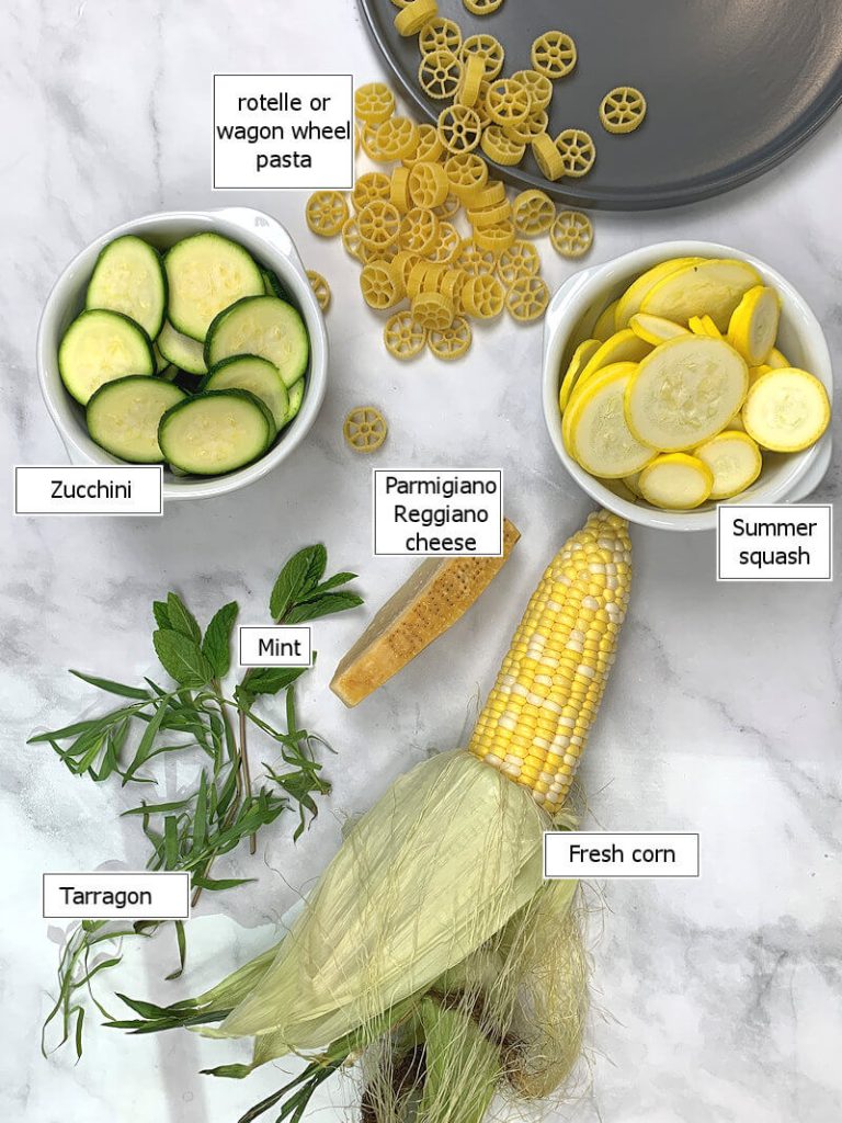 Rotelle Pasta with Squash & Corn – A Gourmet Food Blog