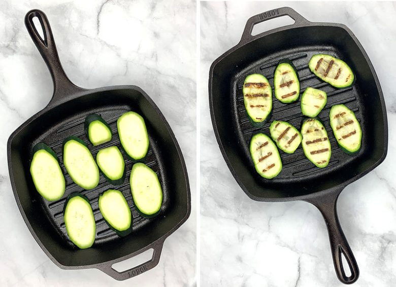 Grilled Zucchini for Two – A Gourmet Food Blog